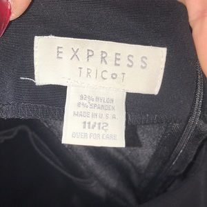 Express | Dresses | Vintage Little Black Dress By Express | Poshmark